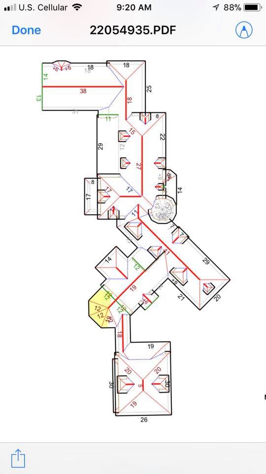 Case Study: An 88-Square Roof? Not a Problem for Blue Glass, LLC, with the Help of EagleView ...