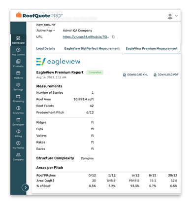 Roofle | Eagleview US