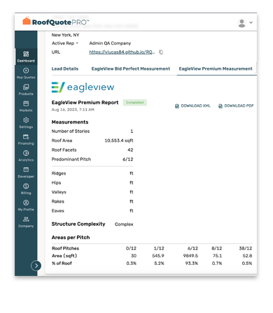 Roofle | Eagleview US