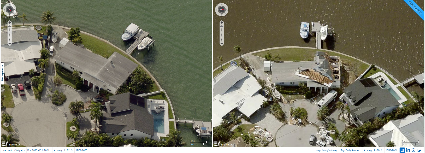 EagleView Disaster Response Program: Hurricane Milton | Eagleview US