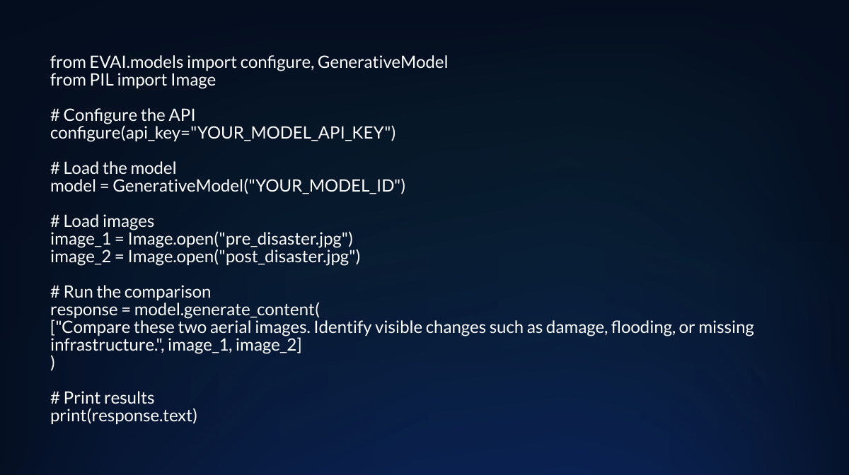 Change Detection and Disaster Response with Aerial Imagery Using ...